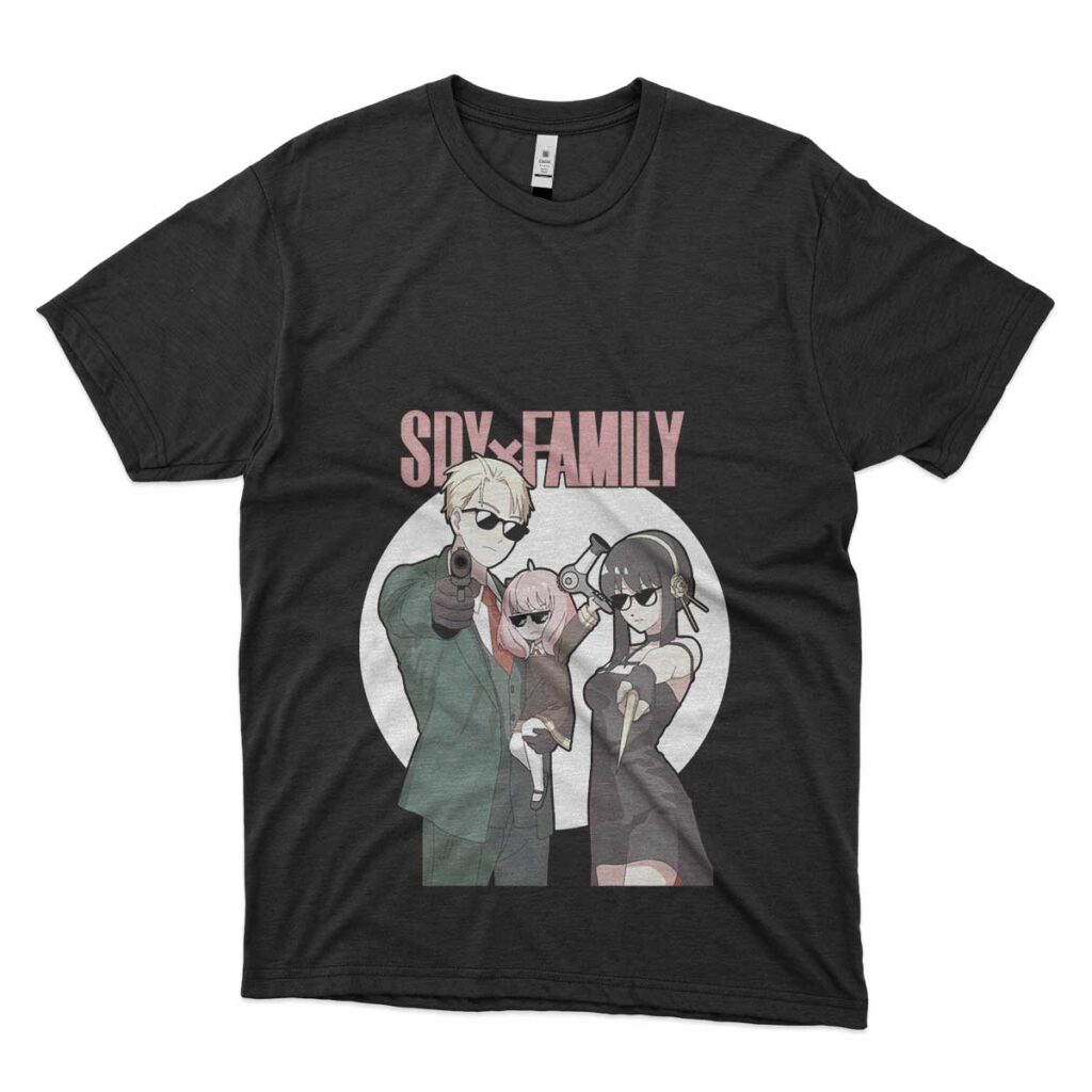 Camiseta de SpyxFamily- Familia Espía - Tu Tienda Shoka