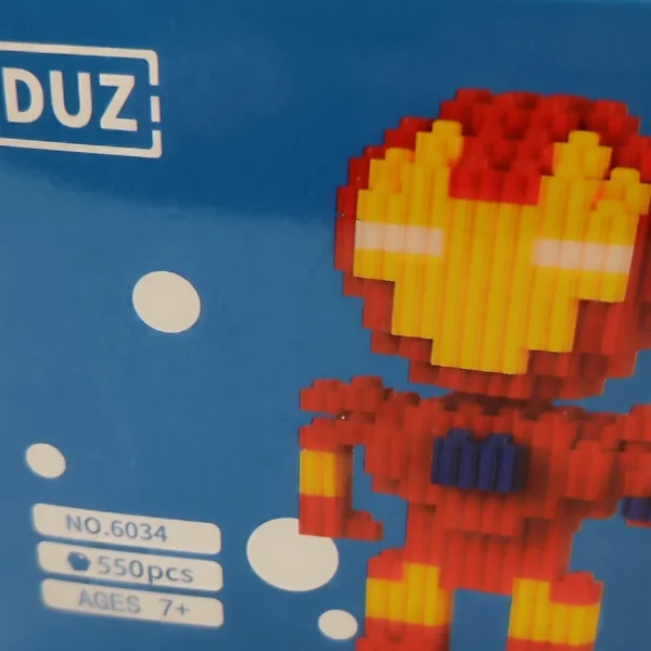 Duz Magic Block Mini Lego – Iron Man - Tu Tienda Shoka